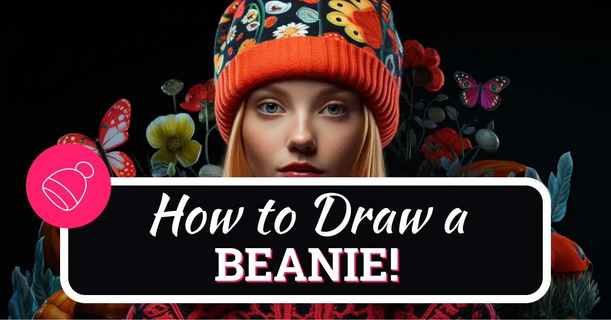 How To Draw A Beanie Hat Step By Step - 7 Easy Steps!