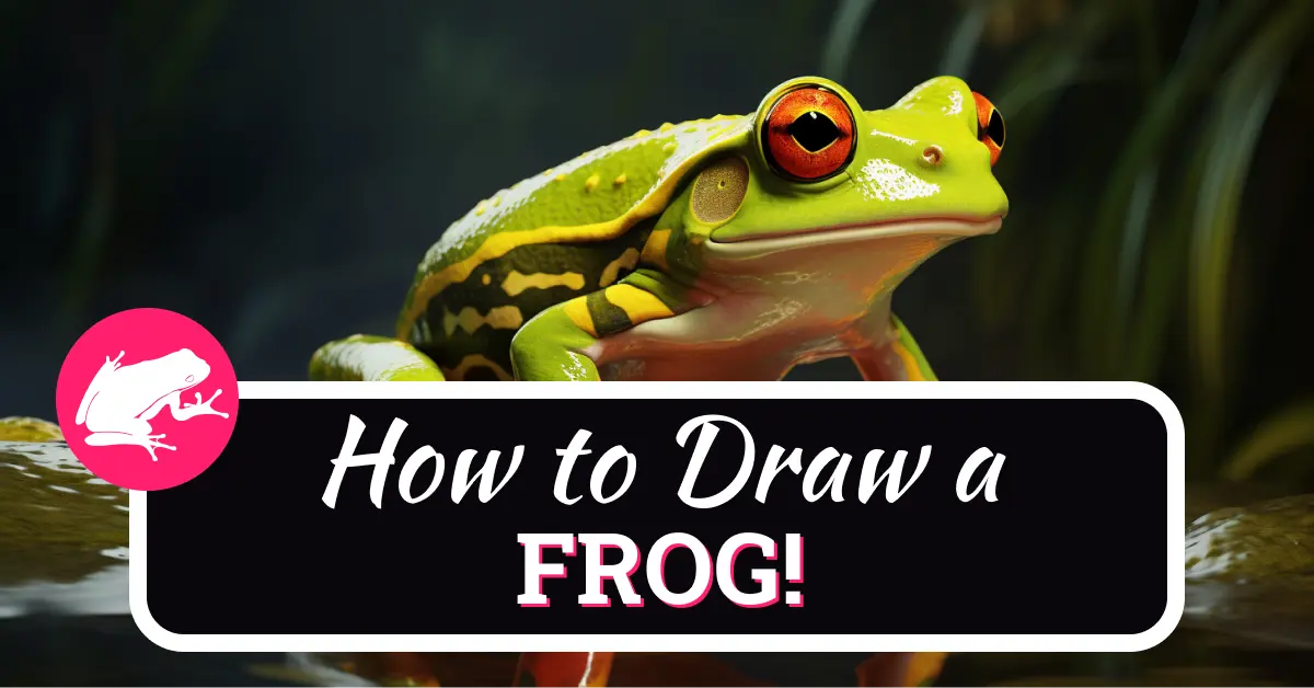 How To Draw A Frog Step By Step - 18 Easy Steps!