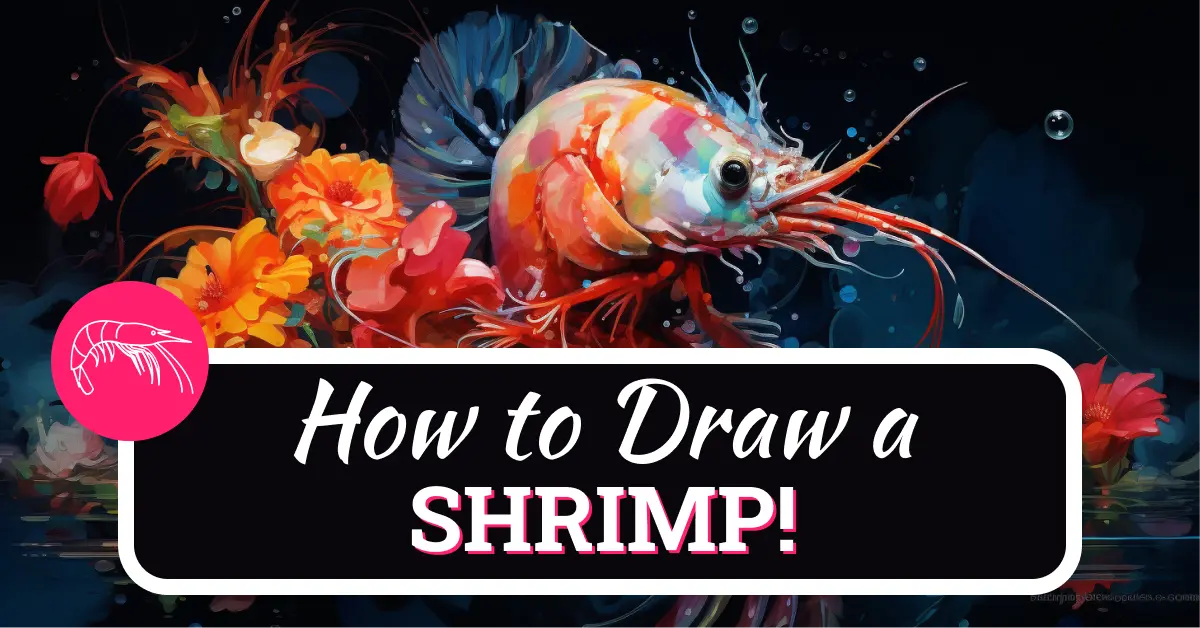 How To Draw A Shrimp Step By Step - 14 Easy Steps!