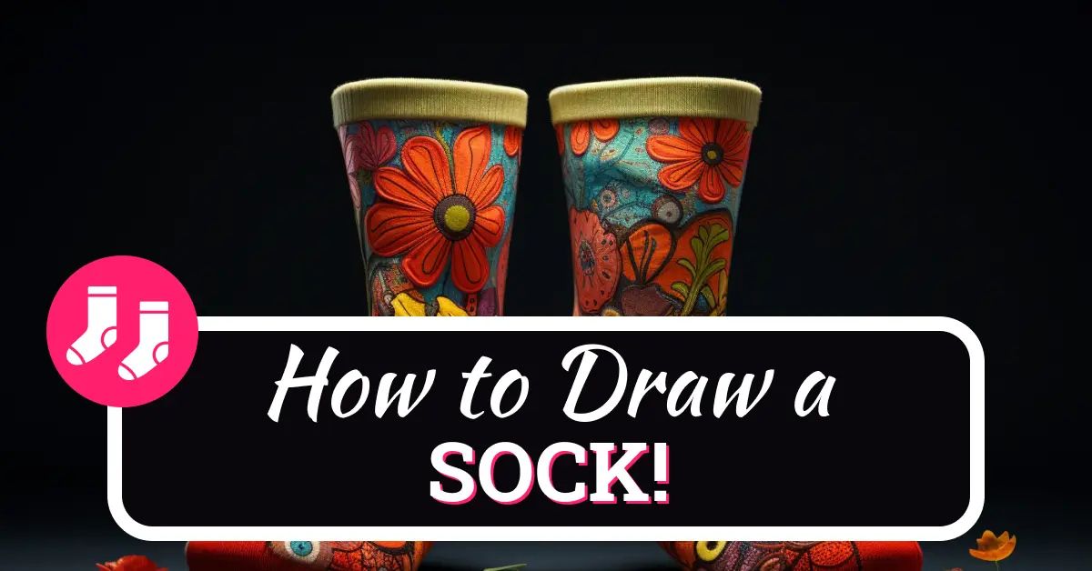 How To Draw Socks Step By Step - 7 Easy Steps!